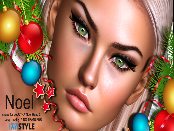 Second Life Marketplace - MS shape for LeLUTKA Noel Head 3.1
